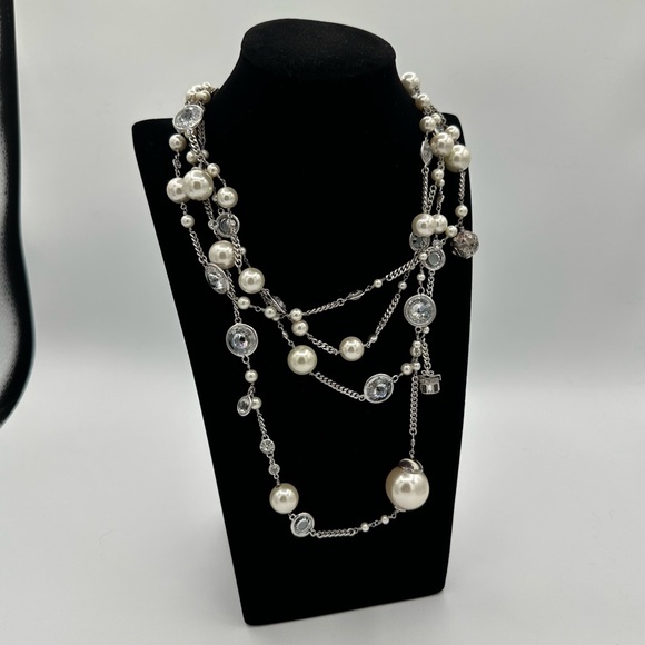 henri bendel | Jewelry | Henri Bendel Socialite Long Double Strand ...